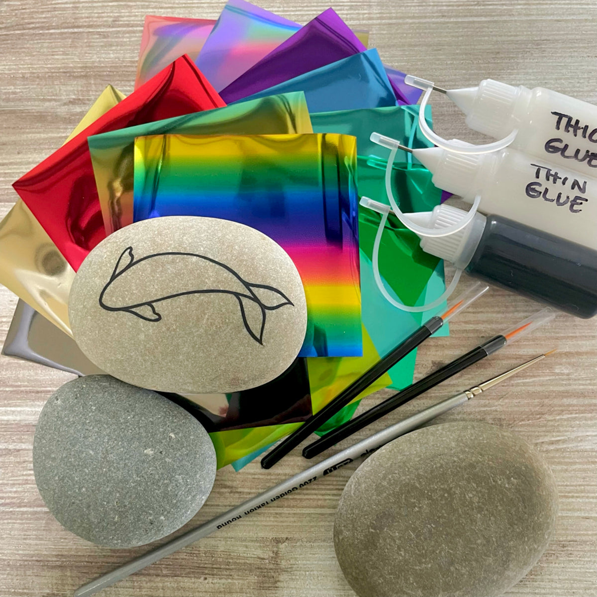 Rock Foiling Kit (Fish) – Kala Escobar Design