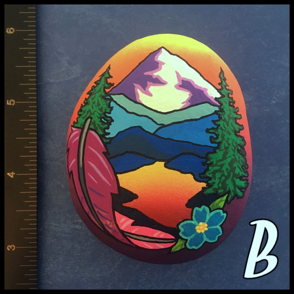 Mountain Sunrise Rocks – Kala Escobar Design